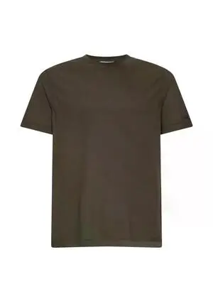 MC2 SAINT BARTH Logo-embroidered Cotton-crepe T-shirt - Green