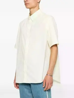 Études Studio Button-down Short-sleeve Cotton Shirt