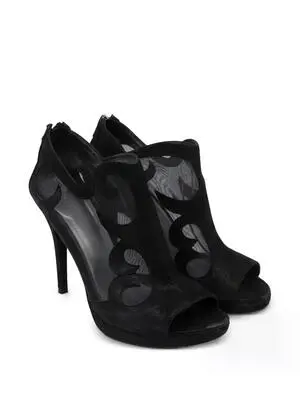STUART WEITZMAN Showbiz Leather Ankle Boots