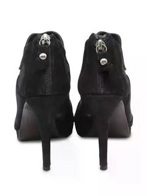 STUART WEITZMAN Showbiz Leather Ankle Boots
