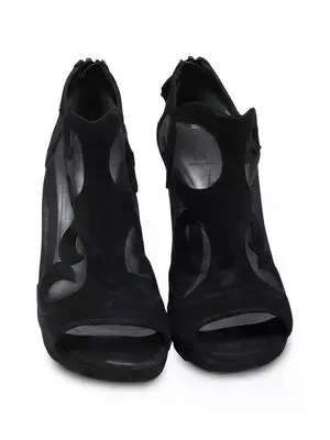 STUART WEITZMAN Showbiz Leather Ankle Boots