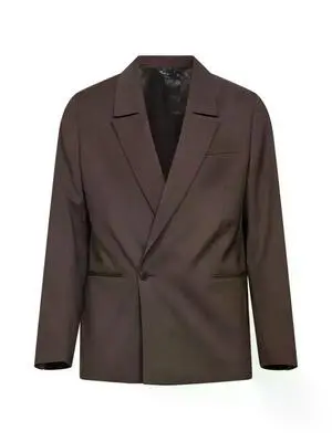 COSTUMEIN Donatien Virgin Wool Blazer - Brown