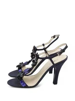 Prada Jewel-embellished Heeled Sandals