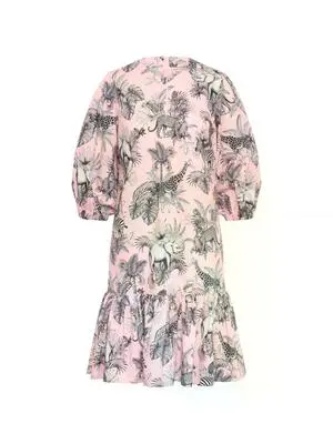MAISON COMMON Animal-print Mini Dress
