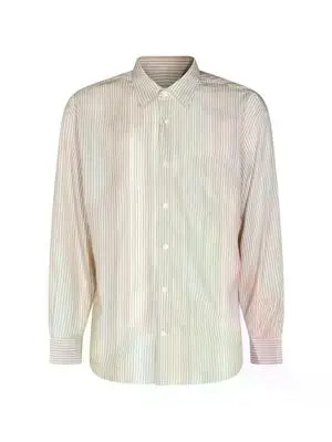Altea Striped Long-sleeve Shirt - Neutrals
