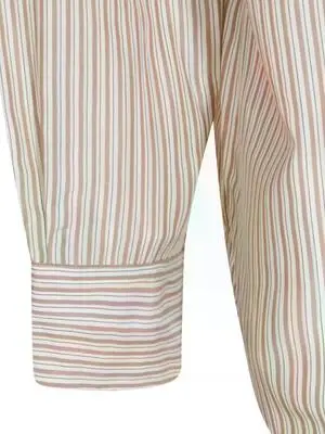 Altea Striped Long-sleeve Shirt - Neutrals