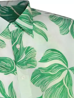 Altea Floral-print Shirt - Green