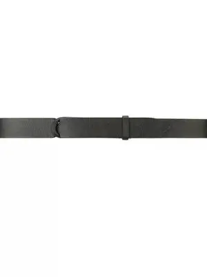 Orciani Grained Leather Belt - Black
