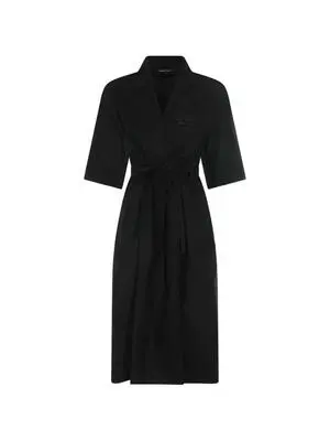 Fabiana Filippi Cotton Midi Dress - Black