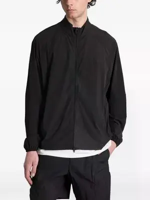 REPRESENT Logo-embroidered Raglan-sleeve Track Jacket - Black