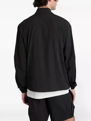 REPRESENT Logo-embroidered Raglan-sleeve Track Jacket - Black
