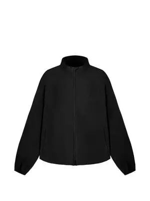 REPRESENT Logo-embroidered Raglan-sleeve Track Jacket - Black