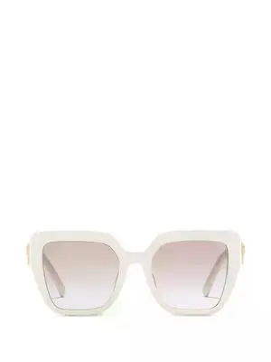Dolce & Gabbana Devotion Square-frame Sunglasses - White