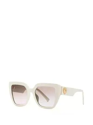 Dolce & Gabbana Devotion Square-frame Sunglasses - White