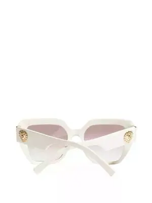 Dolce & Gabbana Devotion Square-frame Sunglasses - White
