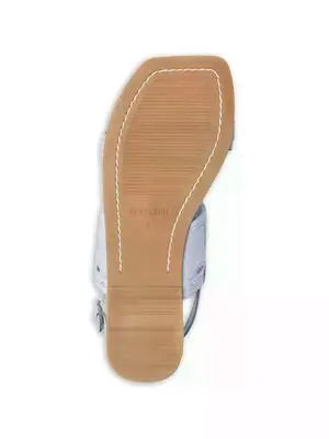 Bernardo Orla Cut-out Flat Sandals - Blue