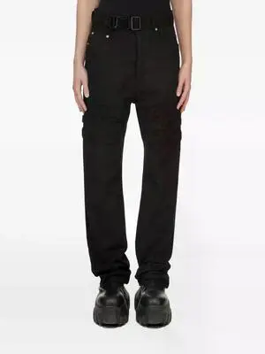 Rick Owens Geth Belted Cargo Trousers