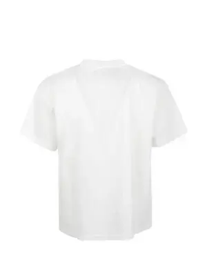 ALBERTO BRESCI Embroidered Cotton T-shirt