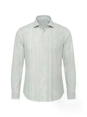 XACUS Striped Shirt - Green