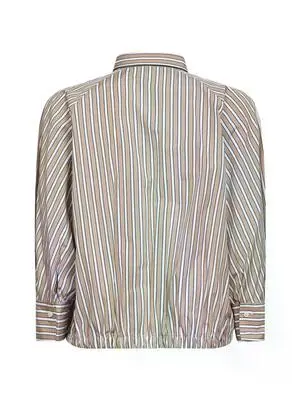 Brunello Cucinelli Striped Shirt - Neutrals