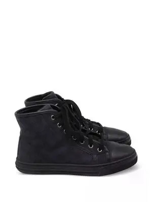Gucci Gg Monogram High-top Sneakers