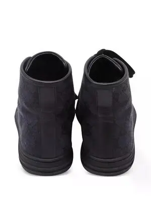 Gucci Gg Monogram High-top Sneakers