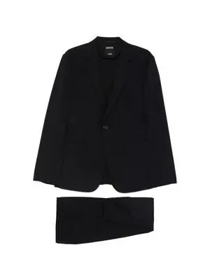 Zegna Single-breasted Suit - Blue