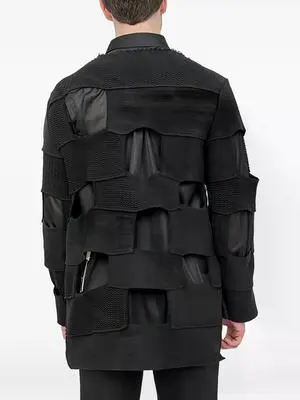 Comme Des Garçons Patchwork Cut-out Sweater