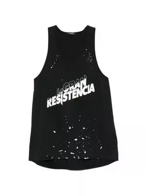WILLY CHAVARRIA Logo-print Vest