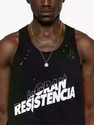 WILLY CHAVARRIA Logo-print Vest