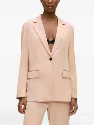 Karl Lagerfeld Single-breasted Fluid Blazer