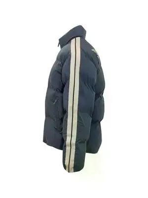 Palm Angels Logo-print Side-stripe Jacket - Blue