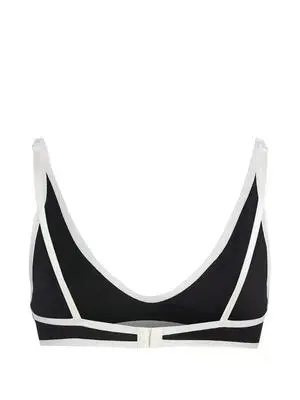 Karl Lagerfeld Logo-patch Contrast-trim Bra