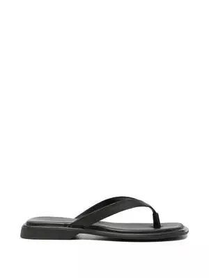 VAGABOND SHOEMAKERS Izzy Leather Flip-flops - Black