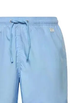 MC2 SAINT BARTH Logo-patch Swim Shorts - Blue