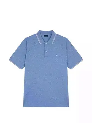 Paul & Shark Logo-appliqué Trimmed Polo Shirt