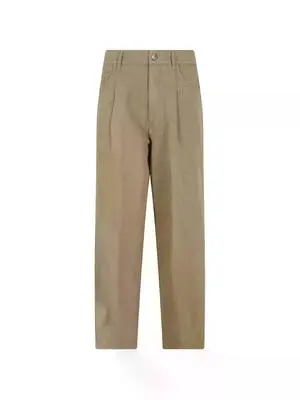 KILTIE Pleated Tapered Trousers