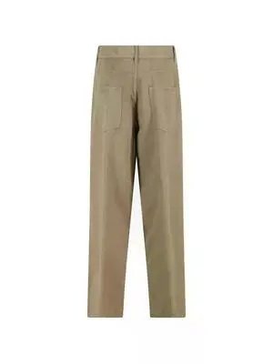 KILTIE Pleated Tapered Trousers