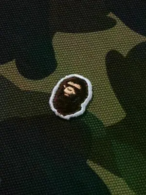 A BATHING APE Camouflage-print Polo Shirt