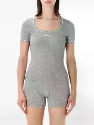 Marine Serre Short Tops