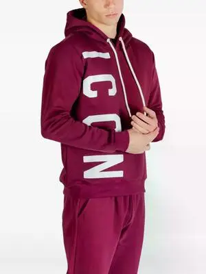 ICON BRAND Logo-print Hoodie