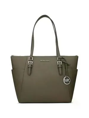 Michael Kors Logo-plaque Saffiano-leather Shoulder Bag