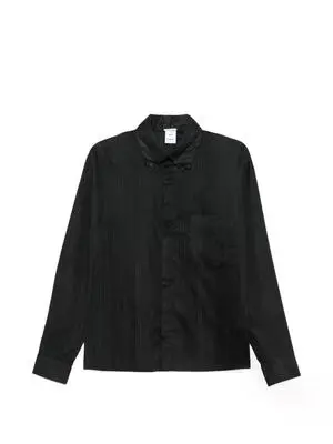 WON HUNDRED Maza Striped Shirt - Black
