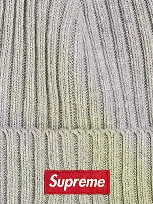 Supreme Overdyed Ribbed Beanie