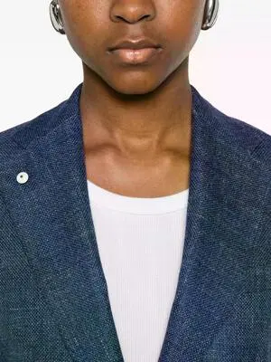 L.B.M. 1911 Marl-effect Patch-pocket Blazer