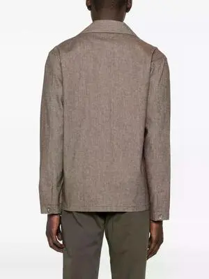 VELA SHOP Patch-pocket Long-sleeve Shirt