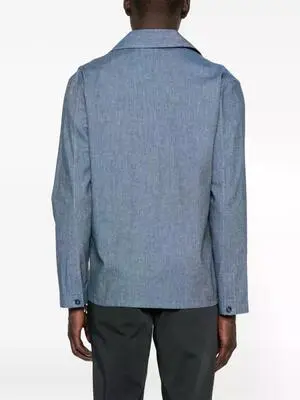 VELA SHOP Patch-pocket Button-up Shirt
