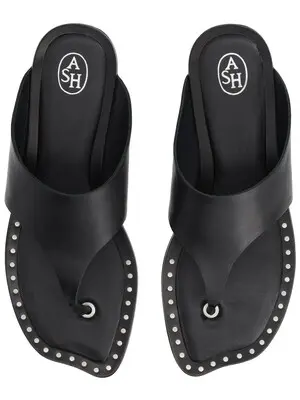 Ash Genius Thong Sandals - Black