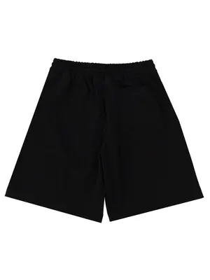 MSGM Shorts With Logo - Black