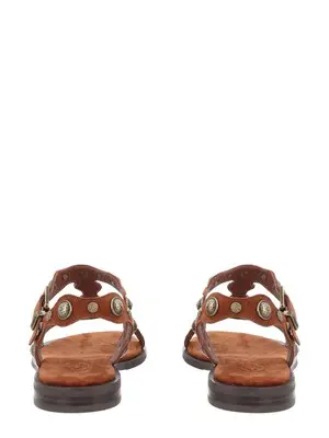 Ash Phanny Sandals - Brown